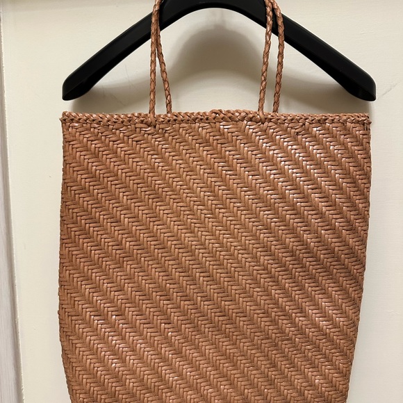 Dragon Diffusion | Bags | Dragon Diffusion Leather Woven Tote Bag ...
